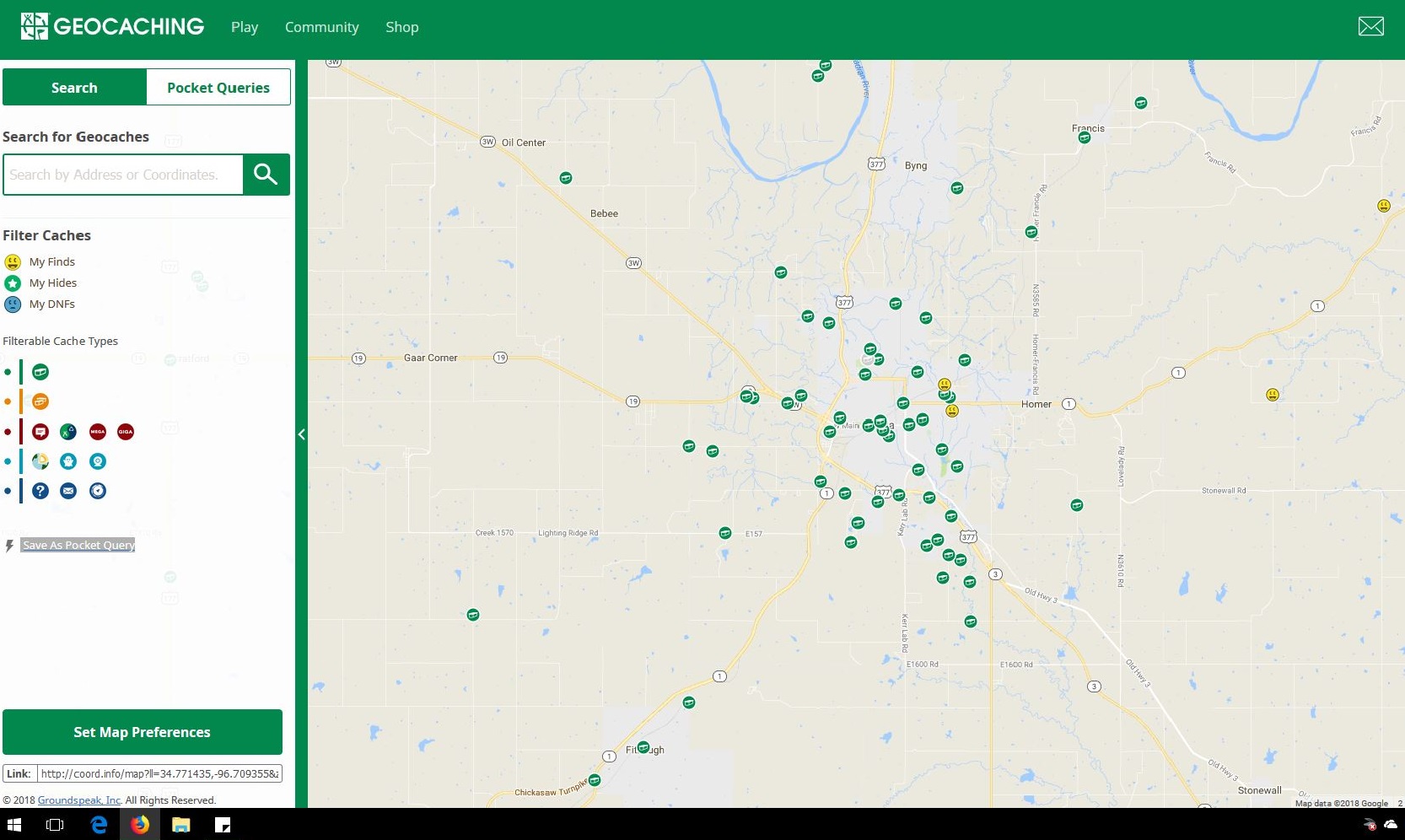 Geocaching Website view and save? - How do I...? - Geocaching Forums