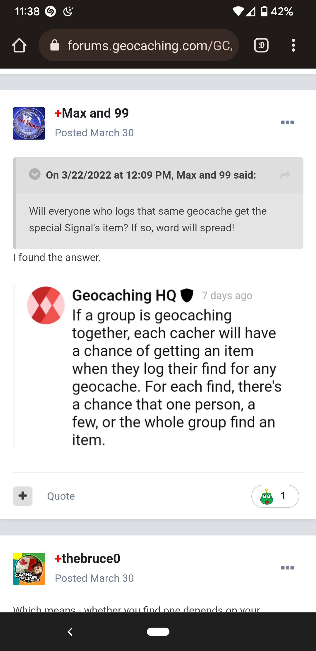 Signal's Labyrinth Items question - General geocaching topics ...