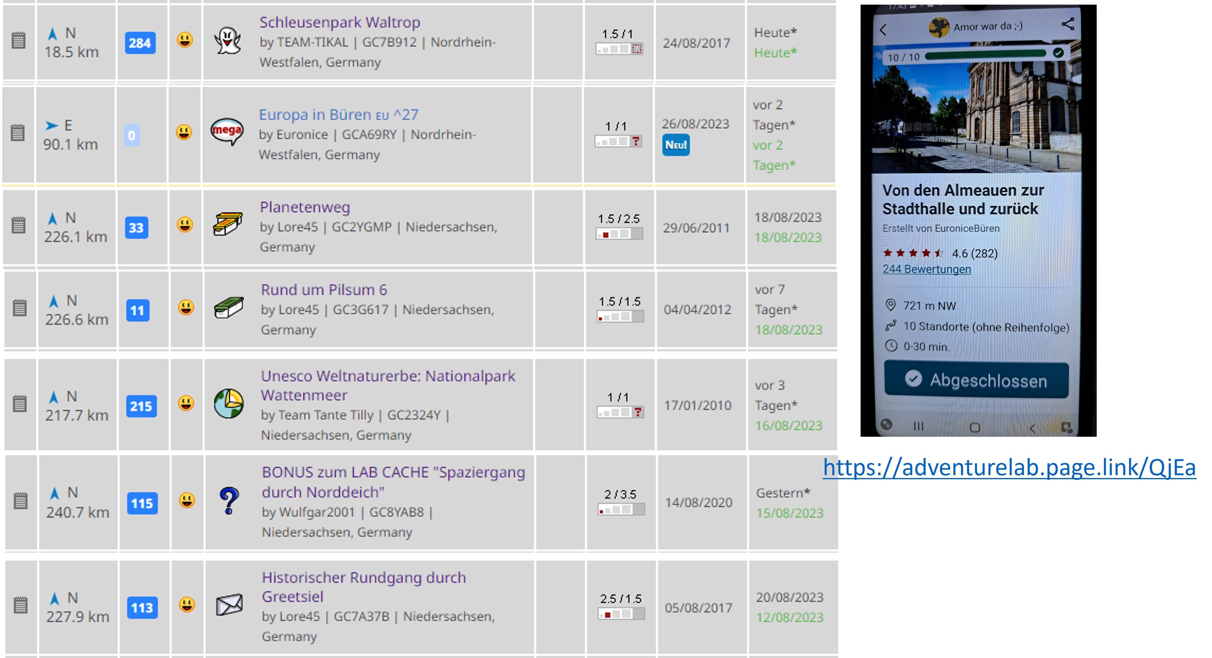Wheel of Challenges: Iconic Cacher Leicht - Geocaching - Geocaching Forums