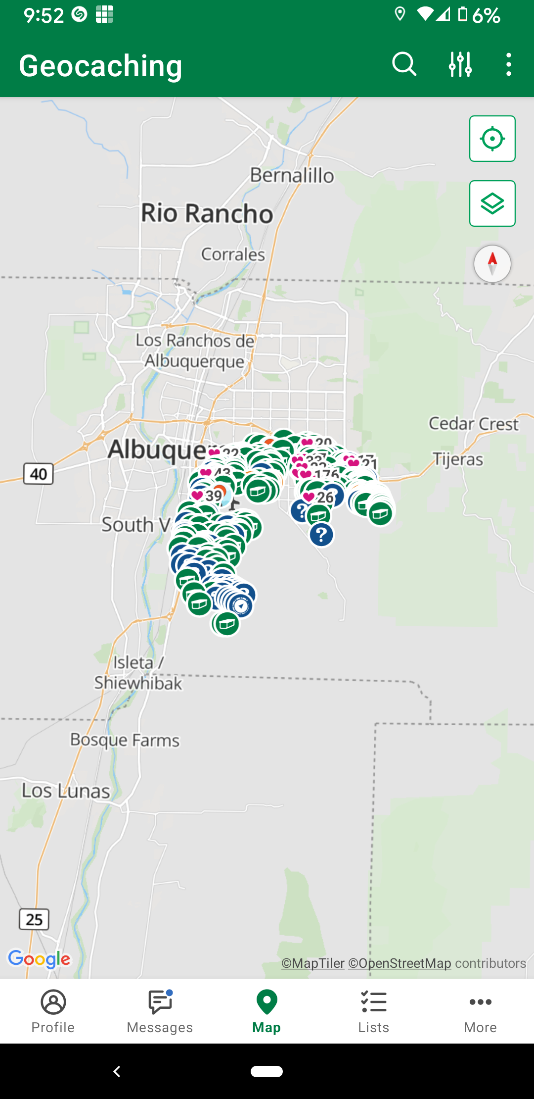 County lines showing on Geocaching App - How do I...? - Geocaching Forums