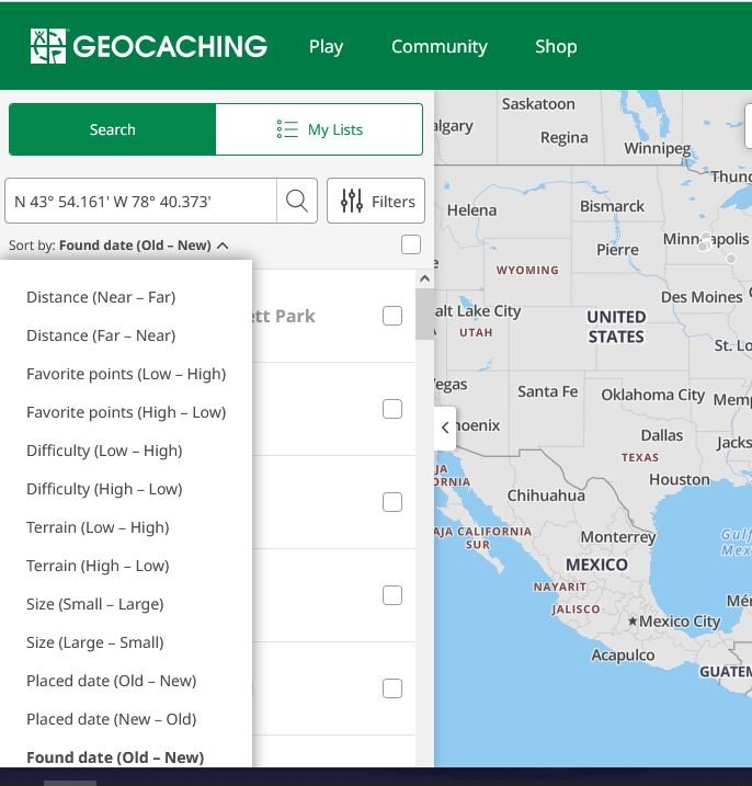 Profile View - How do I...? - Geocaching Forums