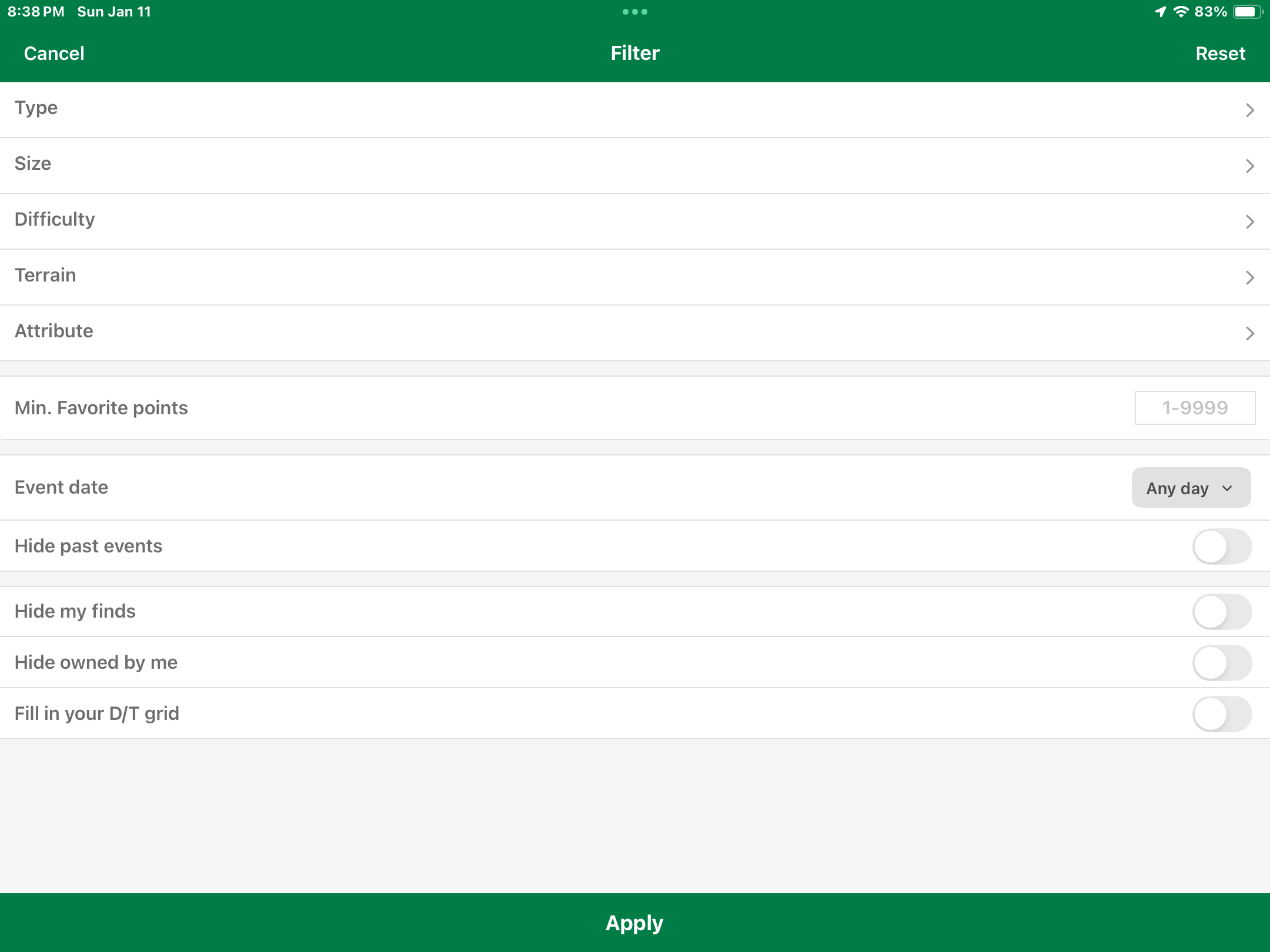 GC app on Android - caches missing from map - Official Geocaching® apps ...